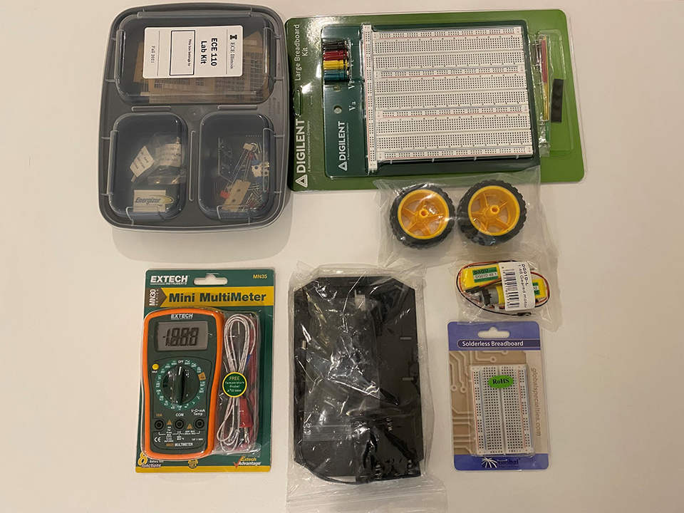 Lab Kits: ECE 110 | Electrical & Computer Engineering | UIUC