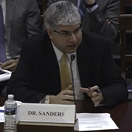 Sanders educates Congress about electric grid and cyber resiliency ...