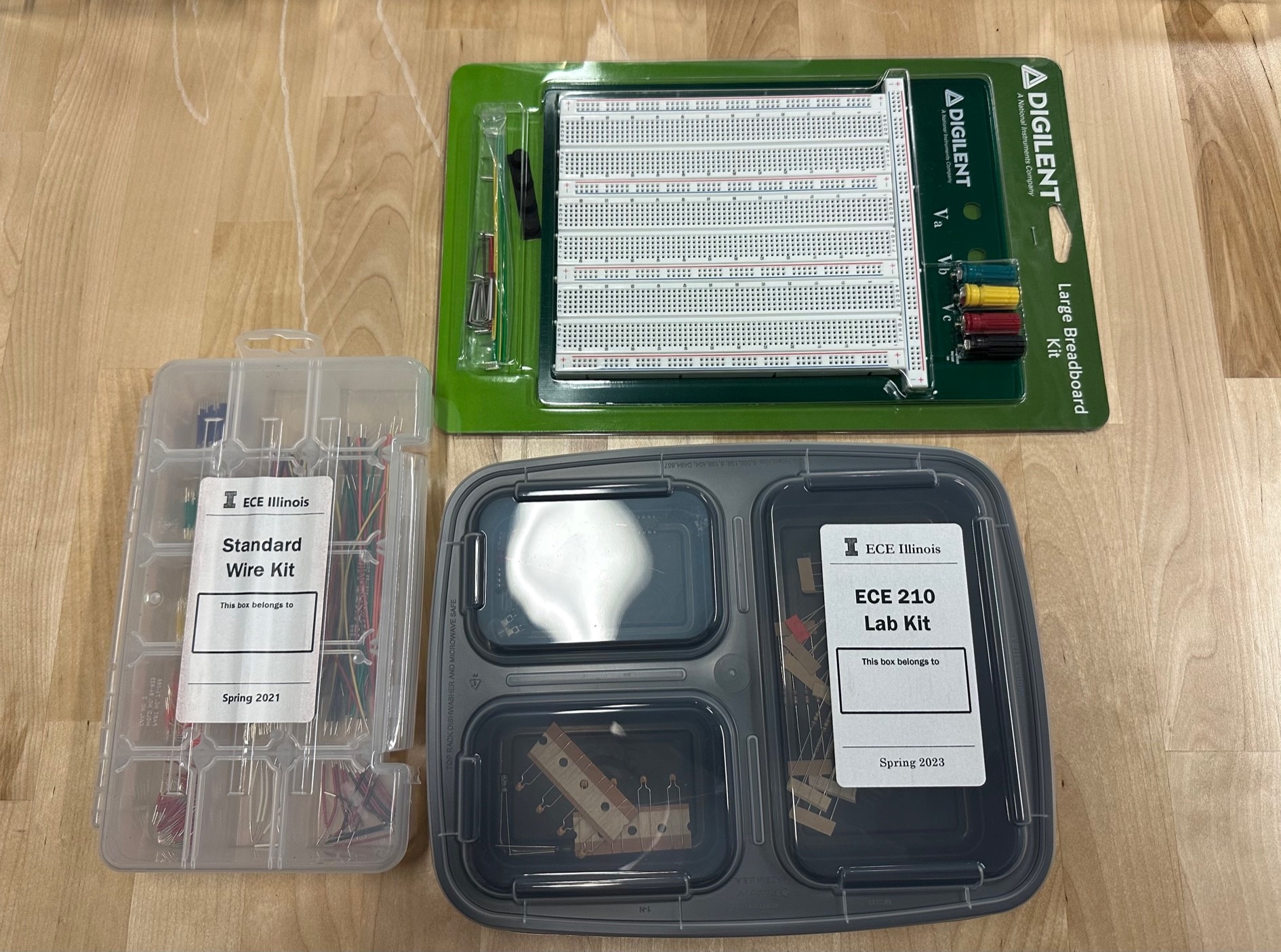 Lab Kits: ECE 210 | Electrical & Computer Engineering | Illinois