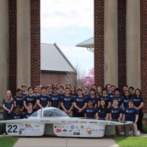 Illini Solar Car team featured in mock solar challenge | Electrical ...