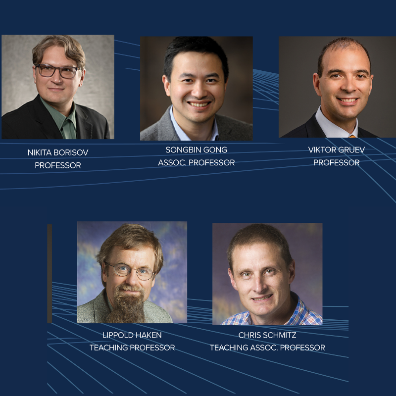 ECE ILLINOIS promoted faculty includes Borisov, Gong, Gruev, Haken, and Schmitz | Electrical ...